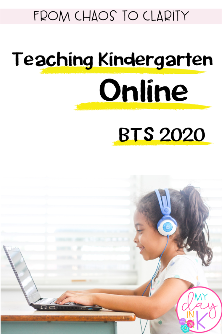 Back to School: Teaching Kindergarten Online - My Day in K