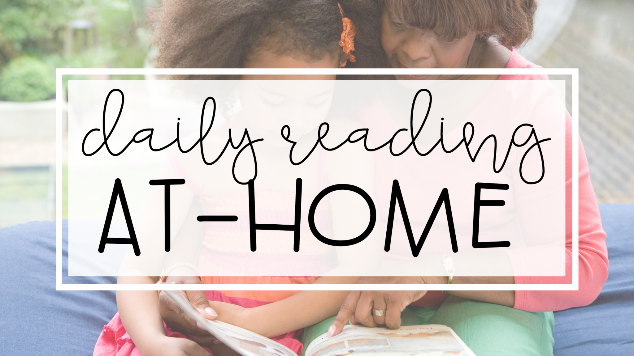 Inspire Daily Reading in Kindergarten - My Day in K