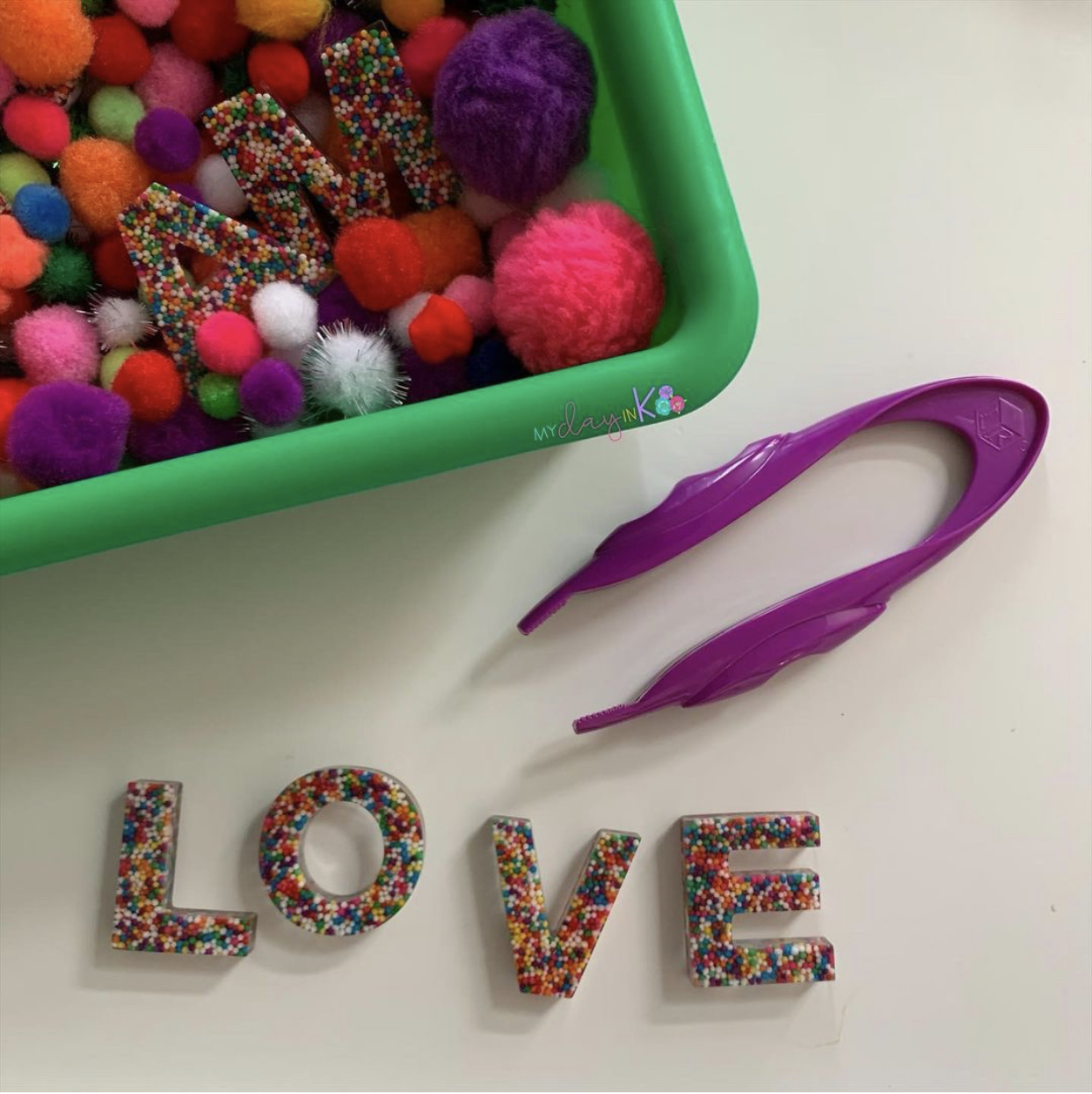 Hands-On Literacy Activities - My Day in K