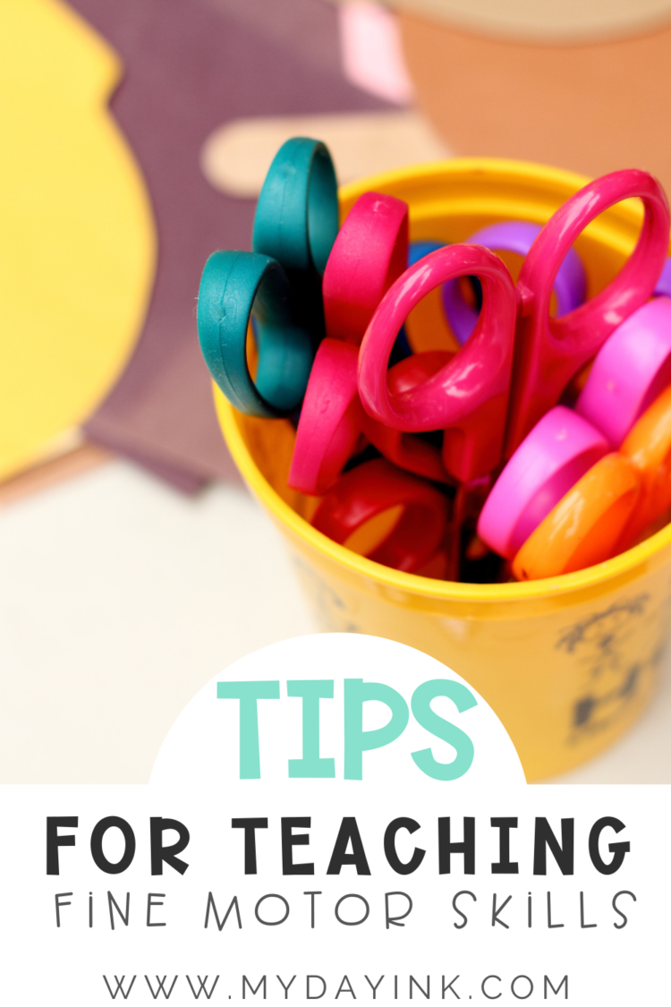 Fine Motor Practice in Kindergarten - My Day in K