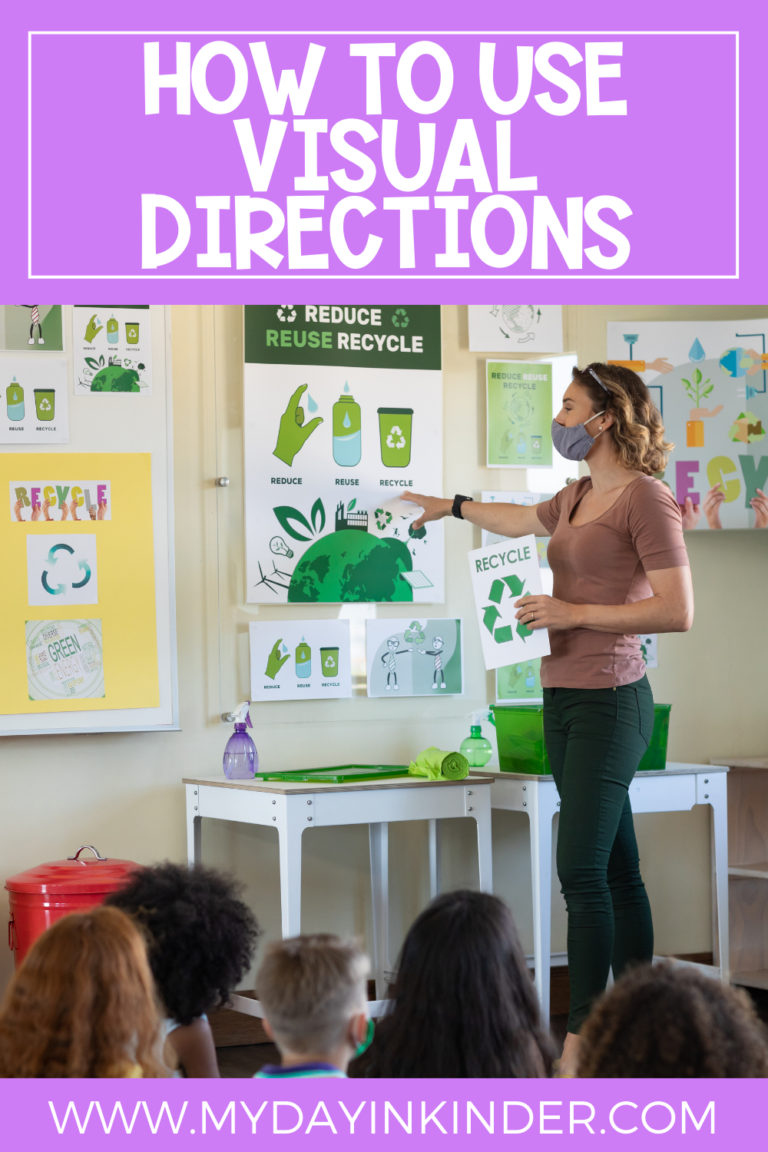 Using Visual Directions in the Classroom - My Day in K