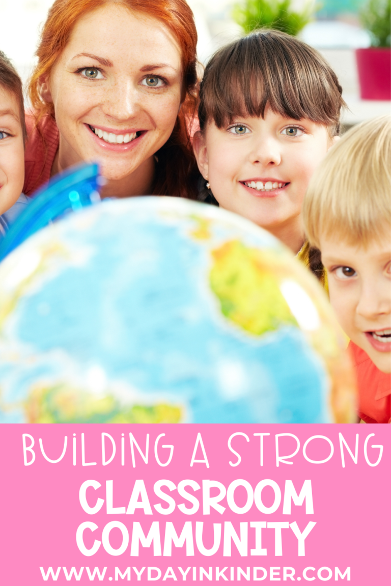 Building a Classroom Community - My Day in K