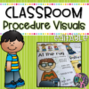 Classroom Procedure Visuals - Downloadable - My Day in Kinder
