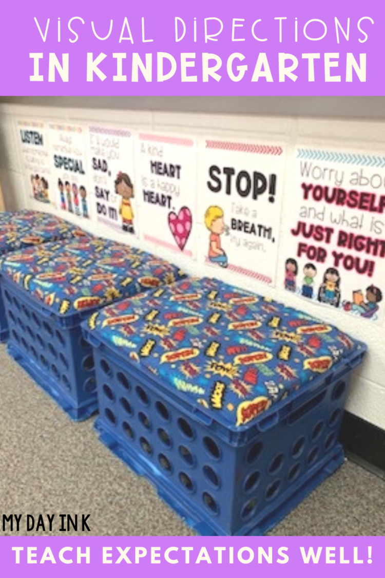 Visuals in the Kindergarten Classroom - My Day in K