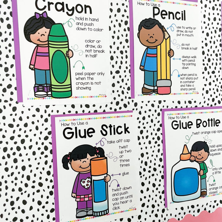 Using Supplies in Kindergarten - My Day in K