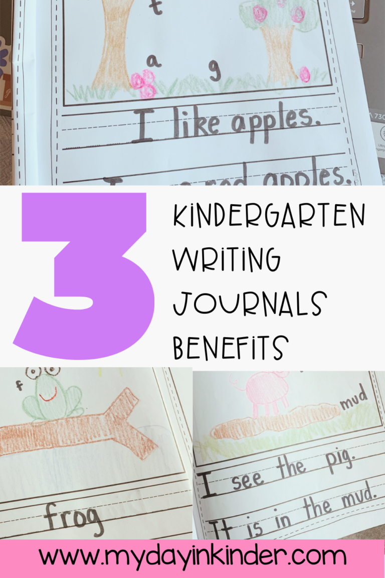 3 Benefits of Kindergarten Writing Journals - My Day in K