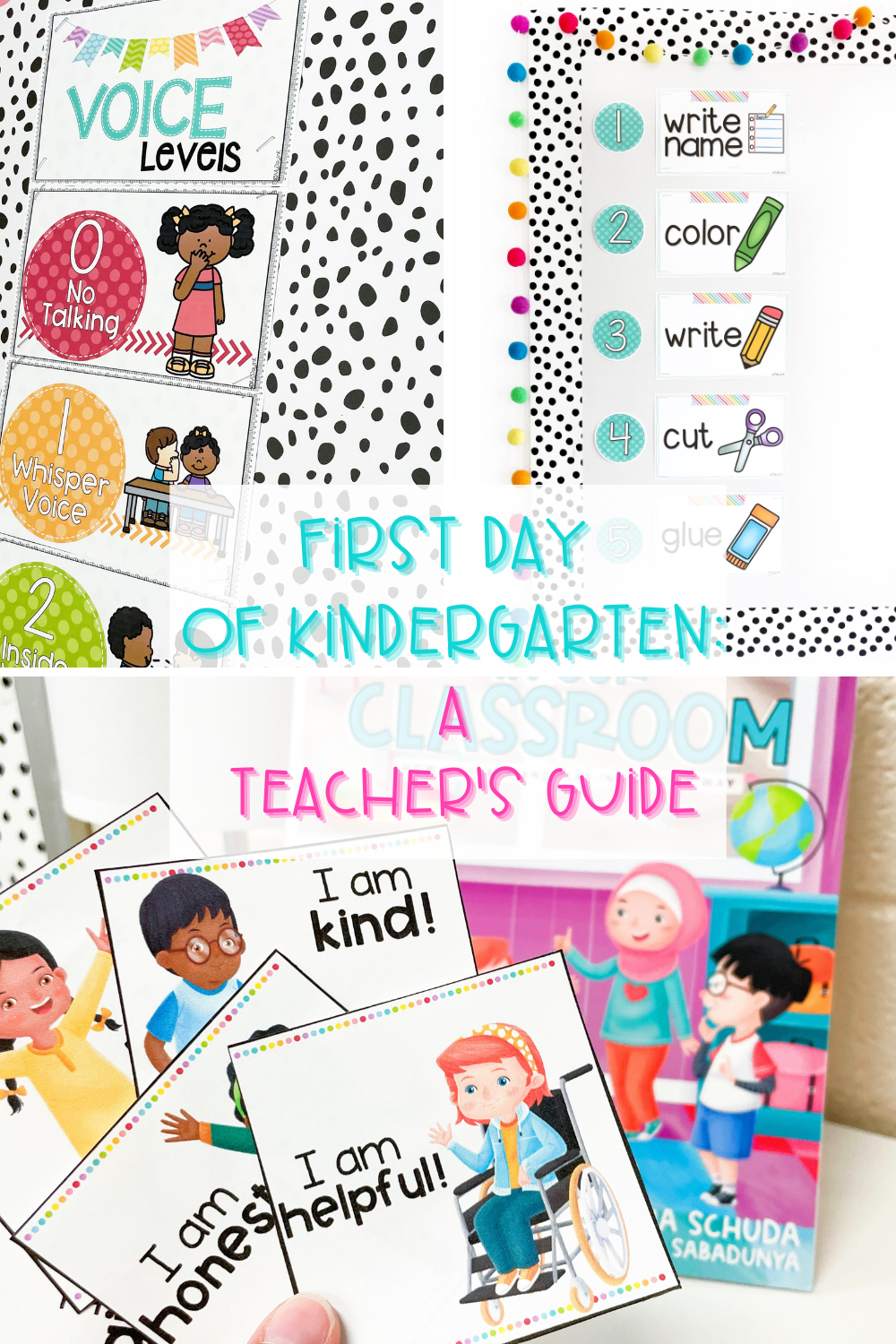 First Day of Kindergarten: A Quick Teacher's Guide - My Day in K