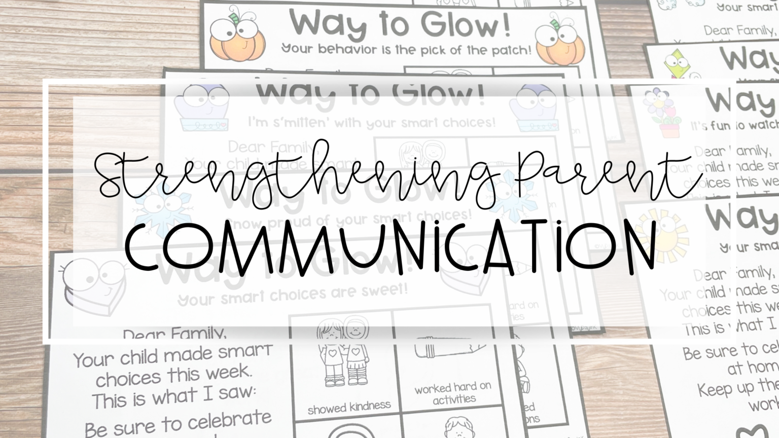 Examples of Parent Letters From Teachers - My Day in K