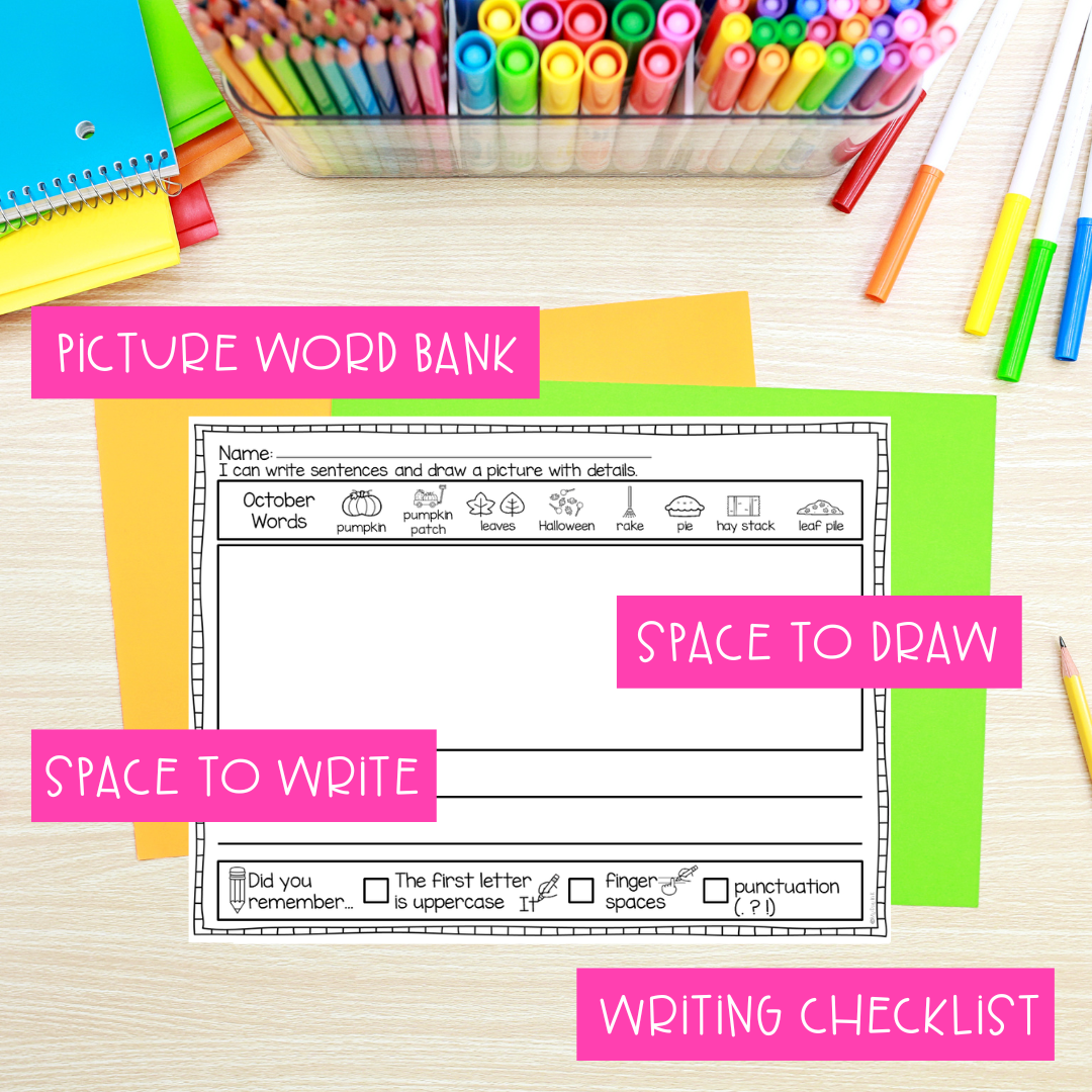 Using Writing Prompts For Beginners - My Day in K