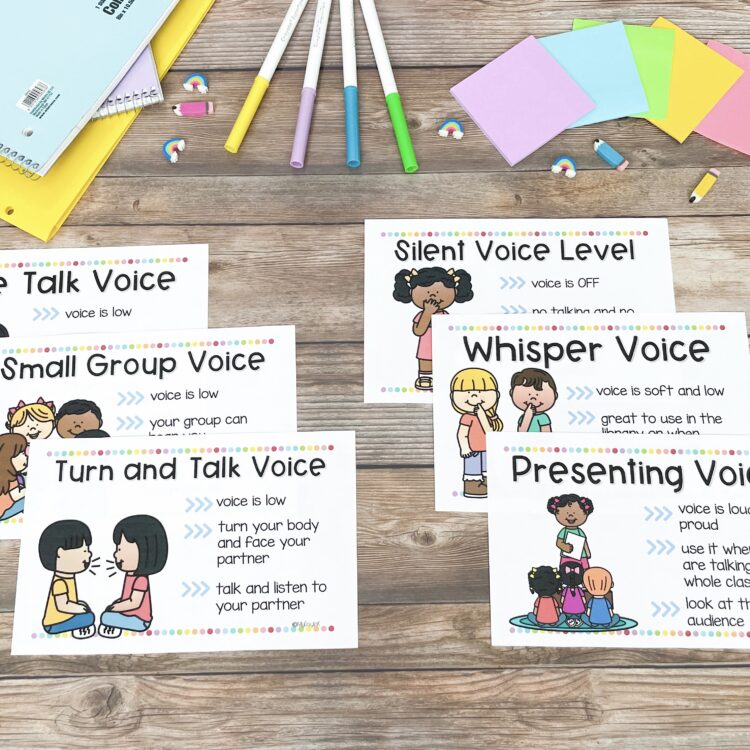 Mastering the Art of the 4 Voice Levels in the Classroom - My Day in K