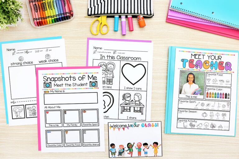 5 First Day of School Ideas For Teachers- My Day in K