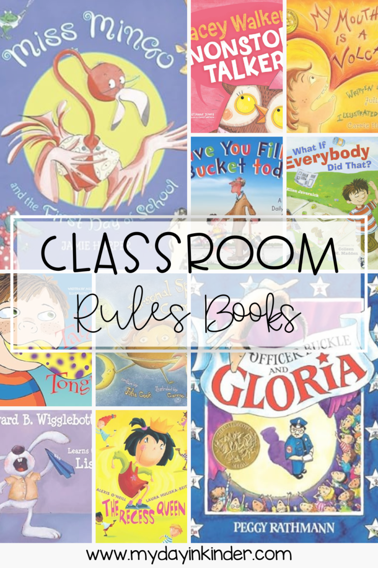 10 Classroom Rules Books for Primary Classrooms - My Day in K
